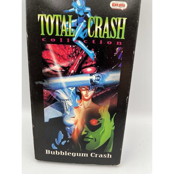 VHS | Media | Vintage Bubblegum Crash Total Crash Collection Vhs ...